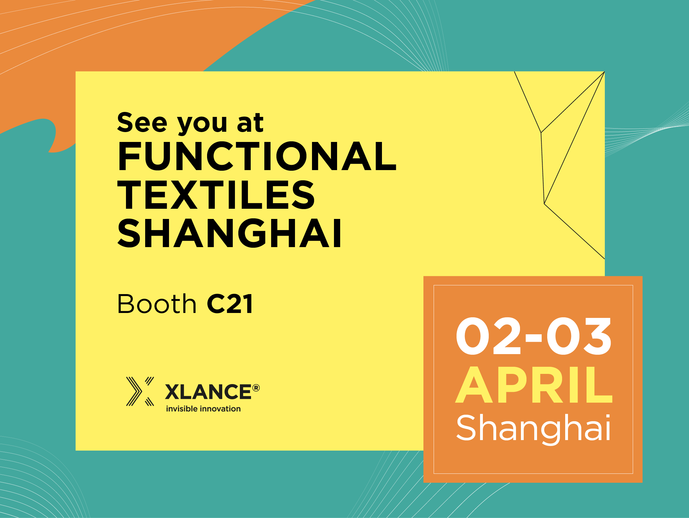See You at Functional Textiles Shanghai! – XLANCE®
